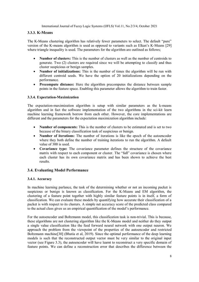 Ddos Attack Detection On Internet Of Things Using Unsupervised Algorithms Pdf