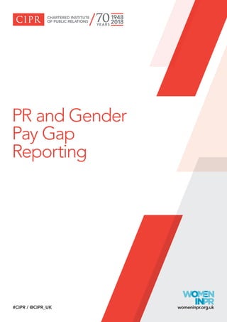 PR and Gender Pay Gap Reporting | PDF