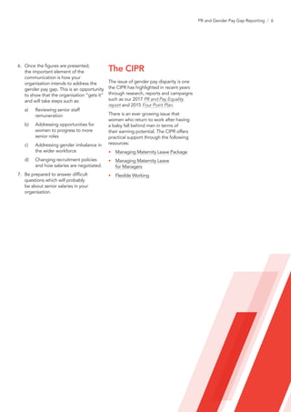 PR and Gender Pay Gap Reporting | PDF