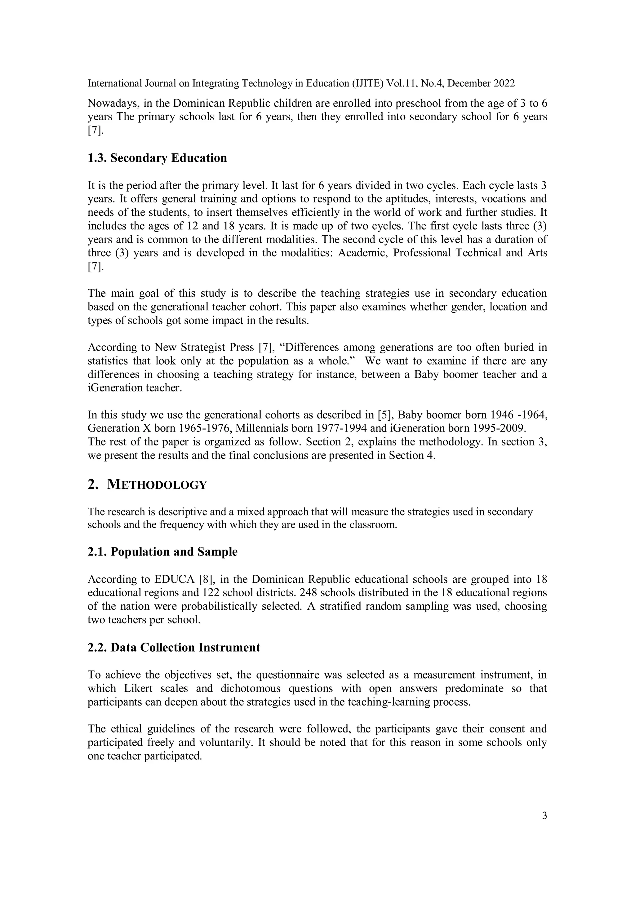 Teaching Strategies based on Generational Teacher Cohorts | PDF
