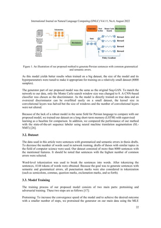 ADVERSARIAL GRAMMATICAL ERROR GENERATION: APPLICATION TO PERSIAN LANGUAGE | PDF