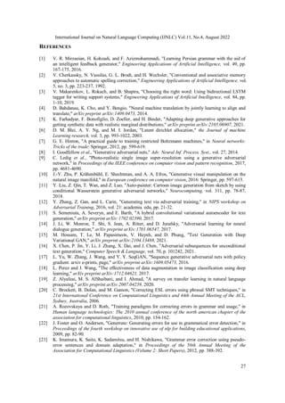 ADVERSARIAL GRAMMATICAL ERROR GENERATION: APPLICATION TO PERSIAN LANGUAGE | PDF