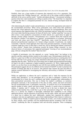 AN INTELLIGENT AND AI-DRIVEN MOBILE PLATFORM FOR HIGH SCHOOL STUDENTS IN THE COLLEGE APPLICATION ...