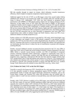 VARICELLA VACCINATION: A POTENTIAL STRATEGY FOR PREVENTING MULTIPLE ...
