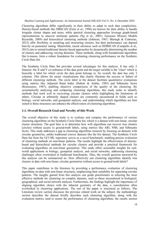 Comparative Analysis of Clustering Algorithms on Synthetic Circular Patters Data | PDF