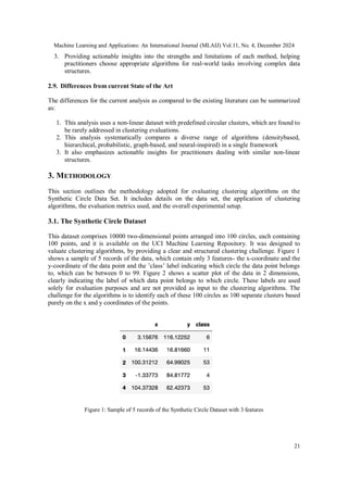 Comparative Analysis of Clustering Algorithms on Synthetic Circular Patters Data | PDF