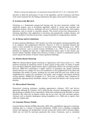 Comparative Analysis of Clustering Algorithms on Synthetic Circular ...