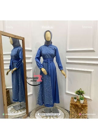 Jahit Gamis Kondangan by Rumah Jahit Azka | PDF