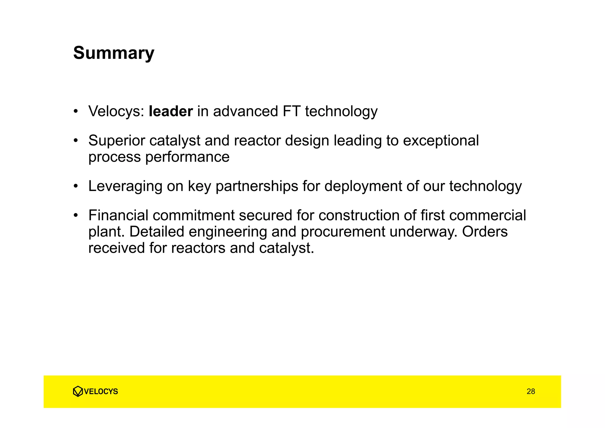 Velocys ppt140813_ENFL-ACS_2014 | PDF