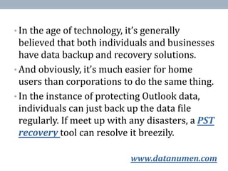 4 Main Challenges in Data Backup & Recovery | PPTX