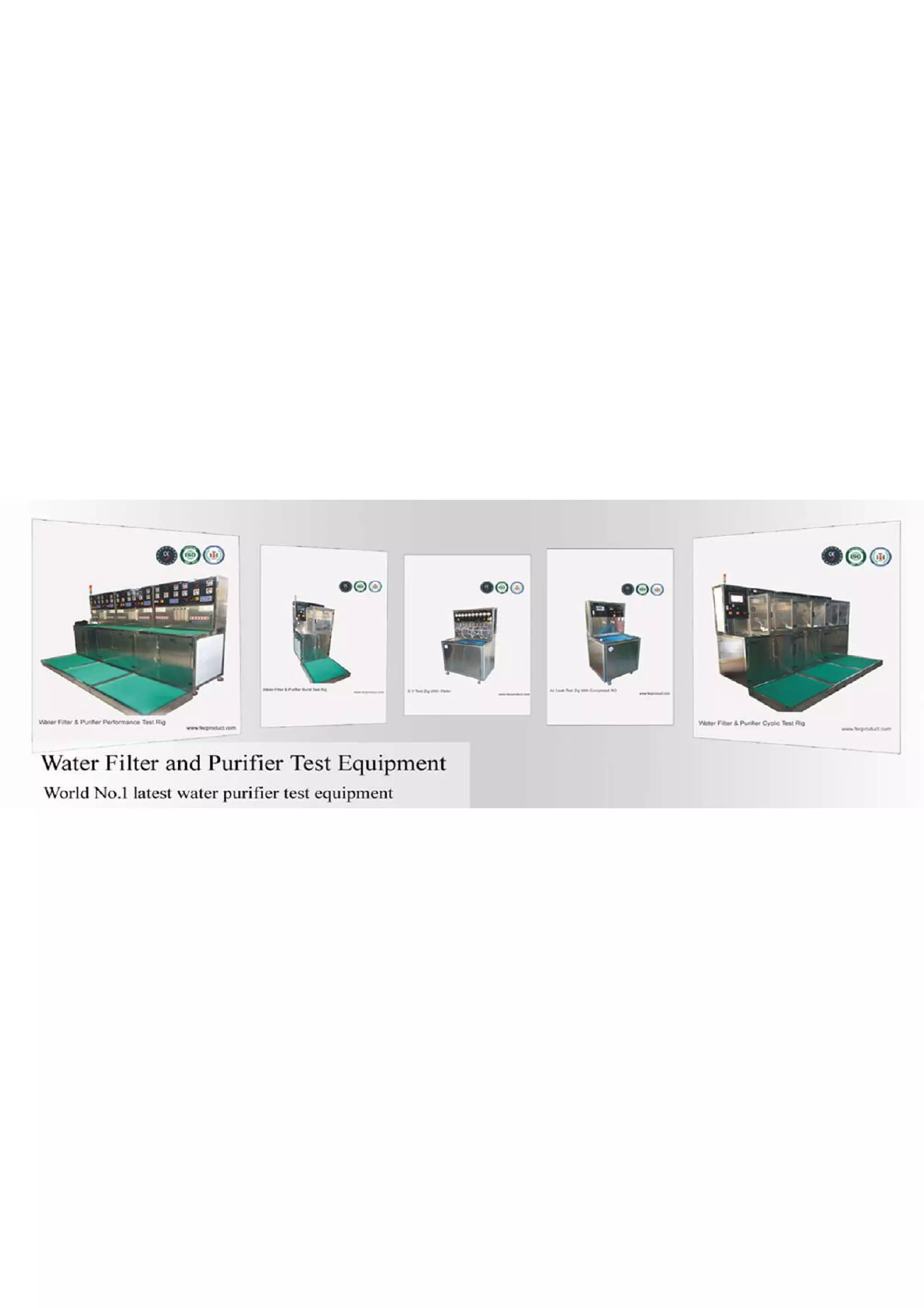 Oil Filter Test Rig HMI and PLC Based Computerised Equipment | PDF