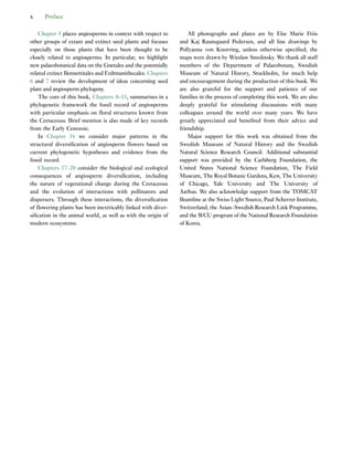Early Flowers And Angiosperm Evolution Else Marie Friis Peter R Crane | PDF