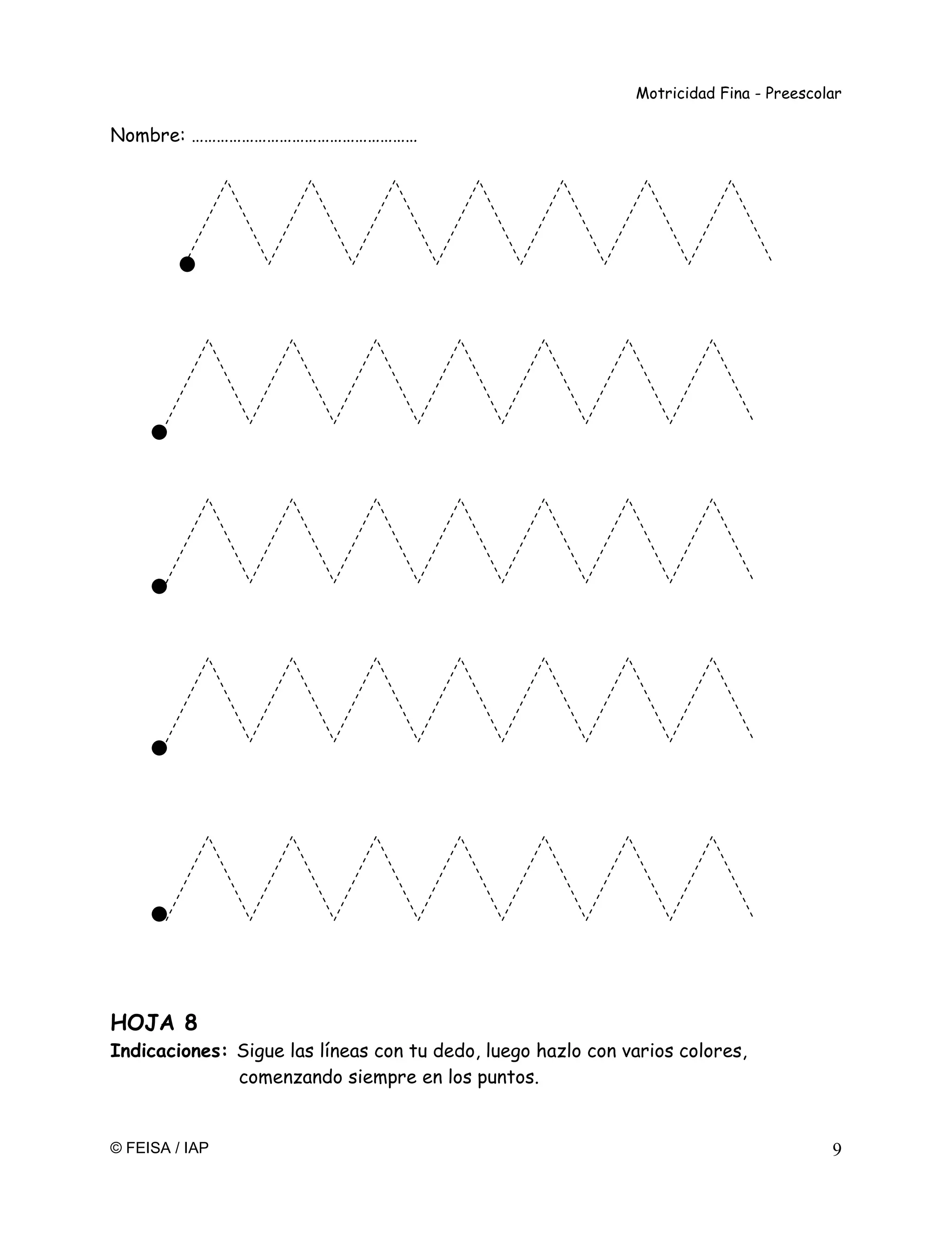 Motricidad-fina-hojas-de-trabajo-preescolar | PDF