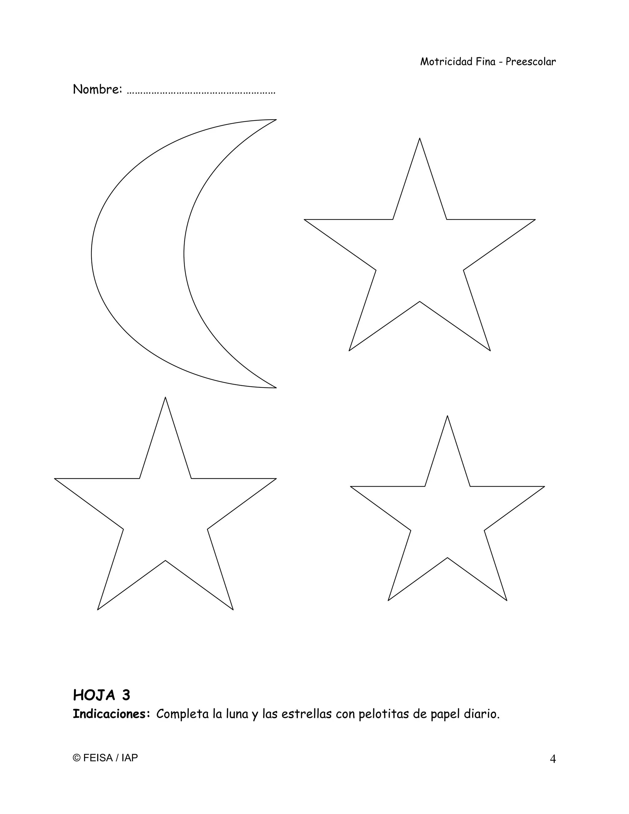 Motricidad-fina-hojas-de-trabajo-preescolar | PDF