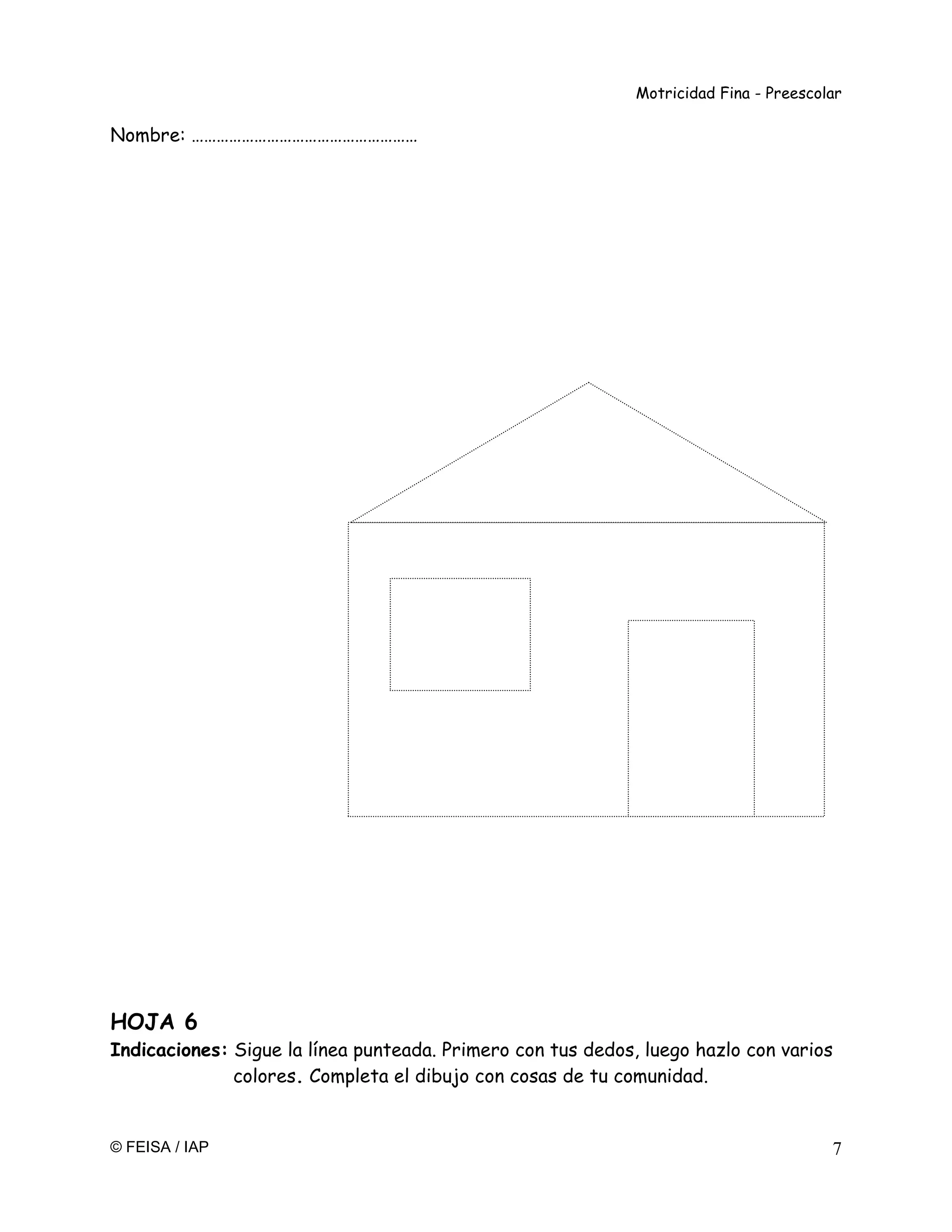 Motricidad-fina-hojas-de-trabajo-preescolar | PDF
