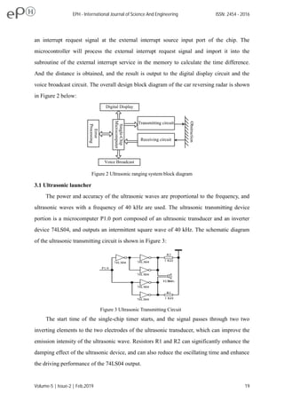 Research on Car Reversing Radar System Based on Ultrasonic | PDF