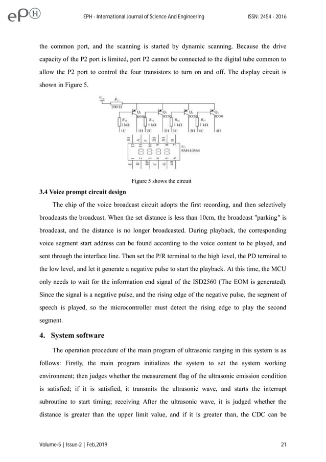 Research on Car Reversing Radar System Based on Ultrasonic | PDF
