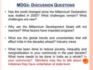 Millennium Development Goals | PPT