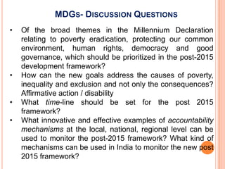 Millennium Development Goals | PPT