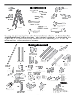 Chamberlain Garage Door Opener Manual | PDF