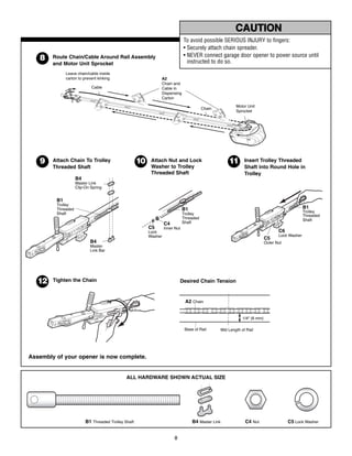 Chamberlain Garage Door Opener Manual | PDF
