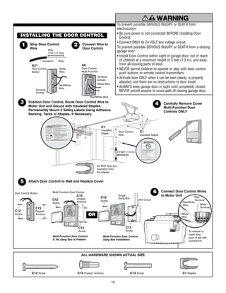 Liftmaster Garage Door Opener Manual