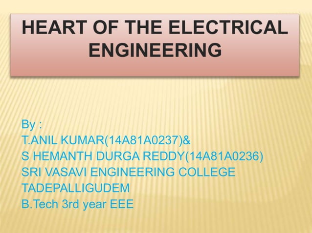 APPLICATION MATHS FOR EEE | PPTX