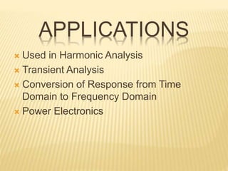 APPLICATION MATHS FOR EEE | PPTX
