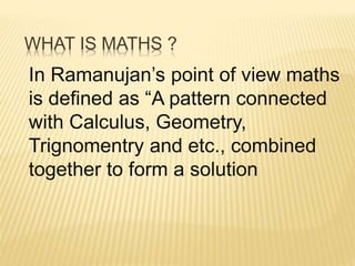 APPLICATION MATHS FOR EEE | PPTX