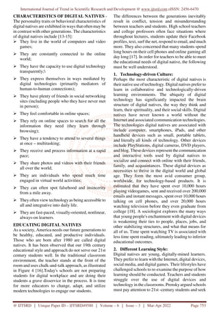 Education for Digital Natives | PDF