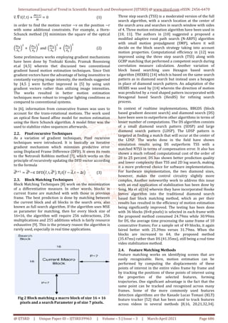 Embedded Implementations of Real Time Video Stabilization Mechanisms A Comprehensive Review ...