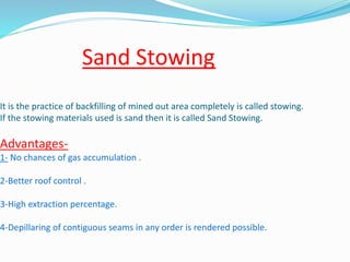 depllaring in coal mines | PPTX