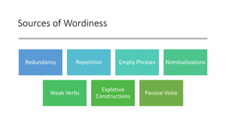 Wordiness | PPT