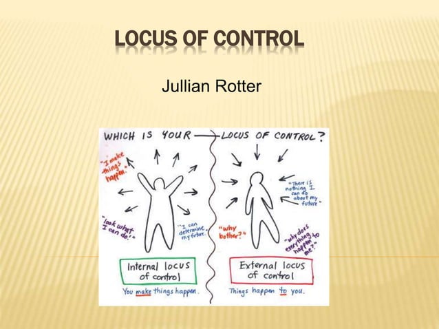 115. locus of control by jullian rotter | PPTX