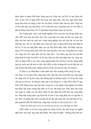 Luận văn: Bảo vệ quyền của lao động nữ theo pháp luật lao động | DOC