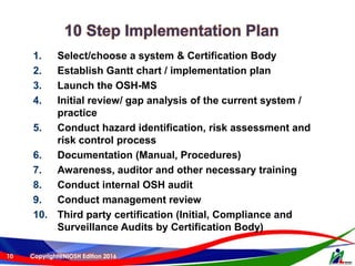 Occupational Safety and Health Management System | PDF