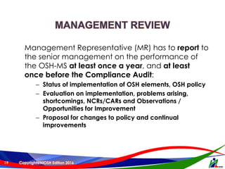 Occupational Safety and Health Management System | PDF