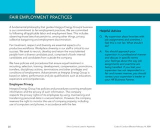 integrys governance codeofconduct | PPT