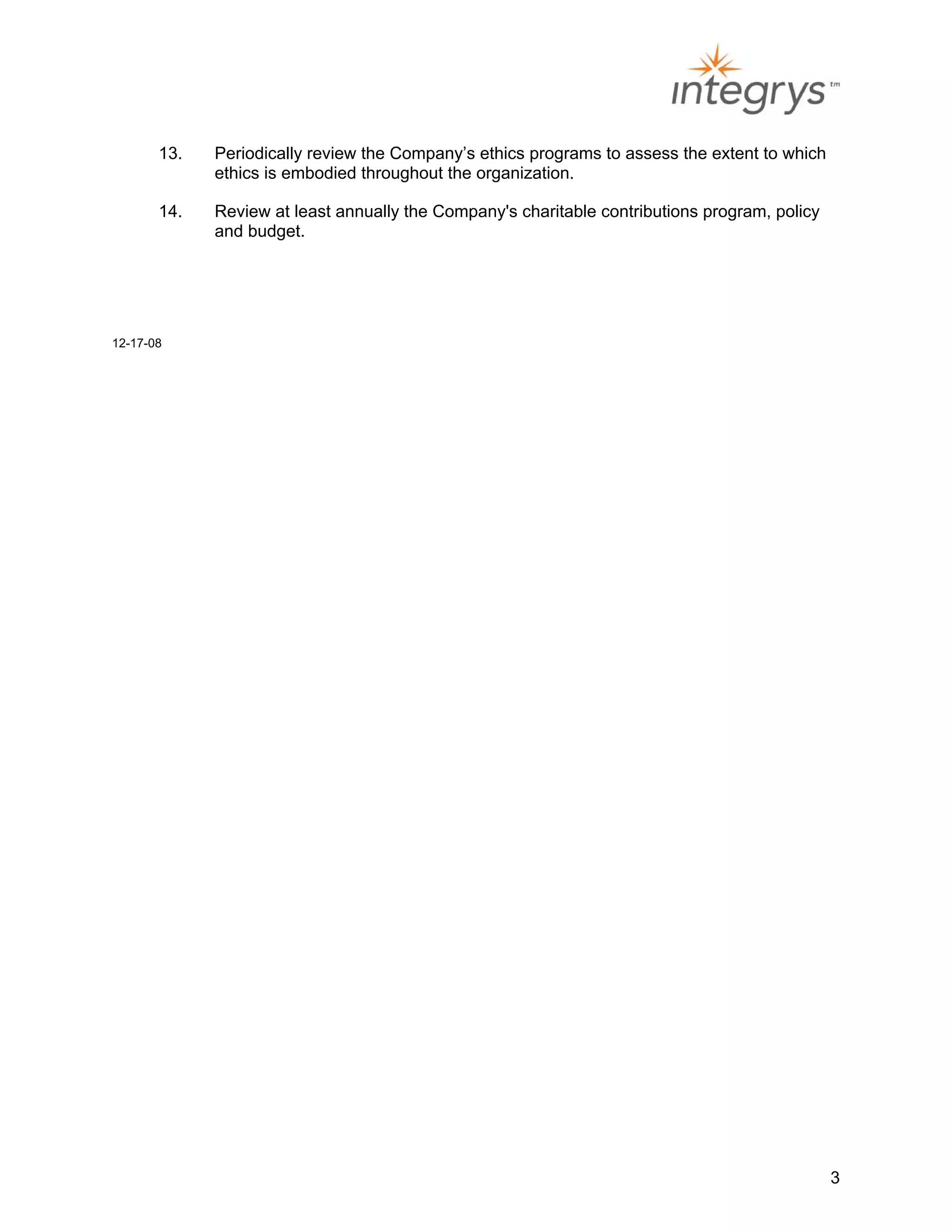 integrys governance_comm | PDF