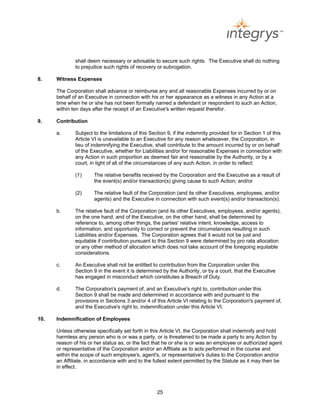 integrys by laws | PDF