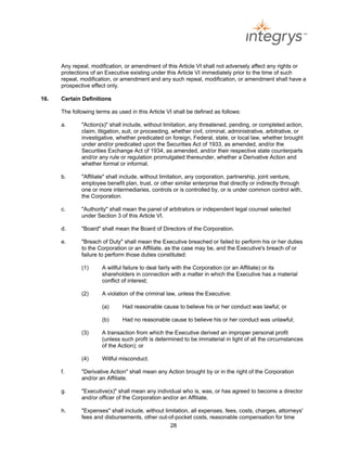 integrys by laws | PDF