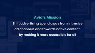 'Native Opportunities Why Avid Collective Launched a Native Content' at ...