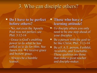 530-6, Discipleship Among the Urban Poor | PPT