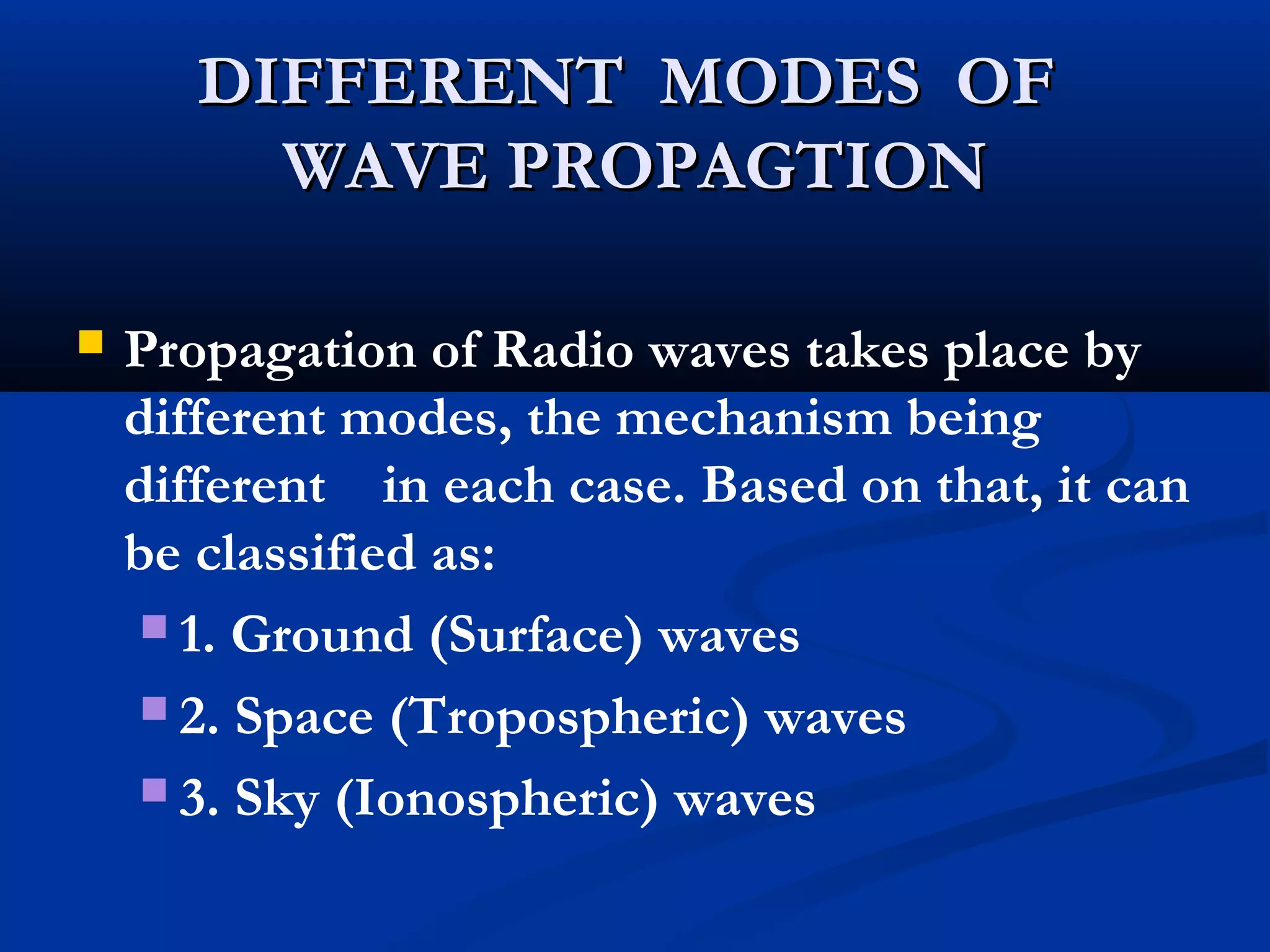 wave propagation | PPT