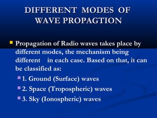 wave propagation | PPT