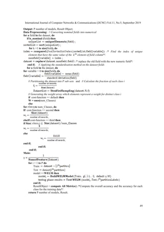 ADDRESSING IMBALANCED CLASSES PROBLEM OF INTRUSION DETECTION SYSTEM USING WEIGHTED EXTREME ...