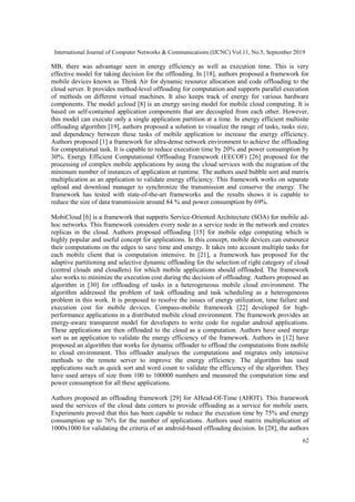 ENERGY EFFICIENT COMPUTING FOR SMART PHONES IN CLOUD ASSISTED ENVIRONMENT | PDF