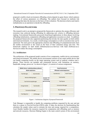 ENERGY EFFICIENT COMPUTING FOR SMART PHONES IN CLOUD ASSISTED ENVIRONMENT | PDF
