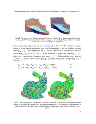 Estimating the Crest Lines on Polygonal Mesh Models by an Automatic Threshold | PDF
