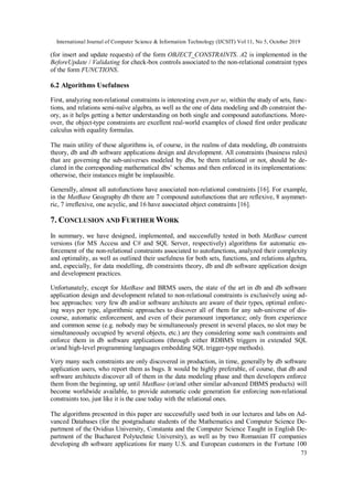 Matbase auto Function Non-relational Constraints Enforcement Algorithms | PDF